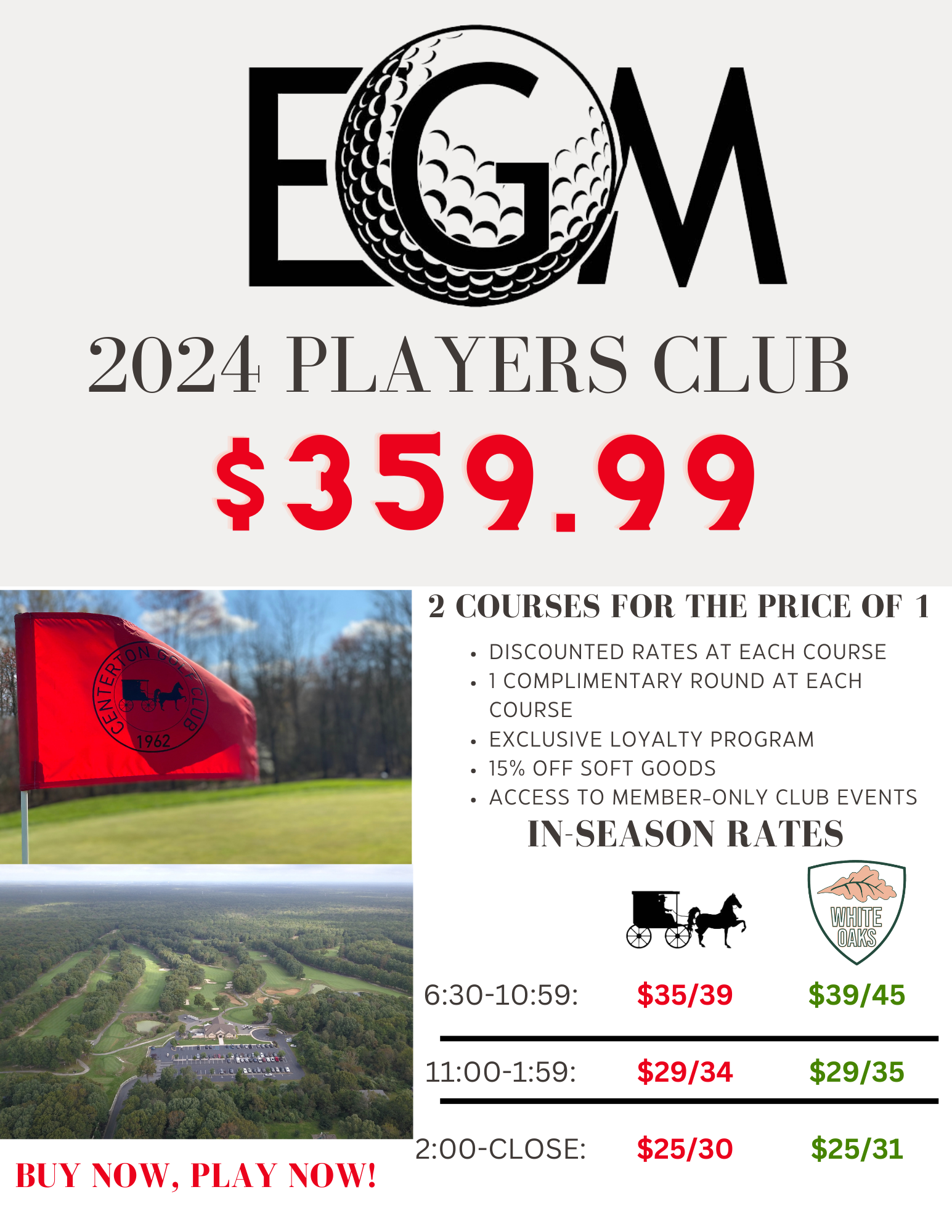 Memberships - Centerton Golf Club